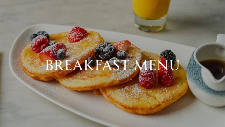 Menus | The Old Stables | Allerton Manor Golf Club