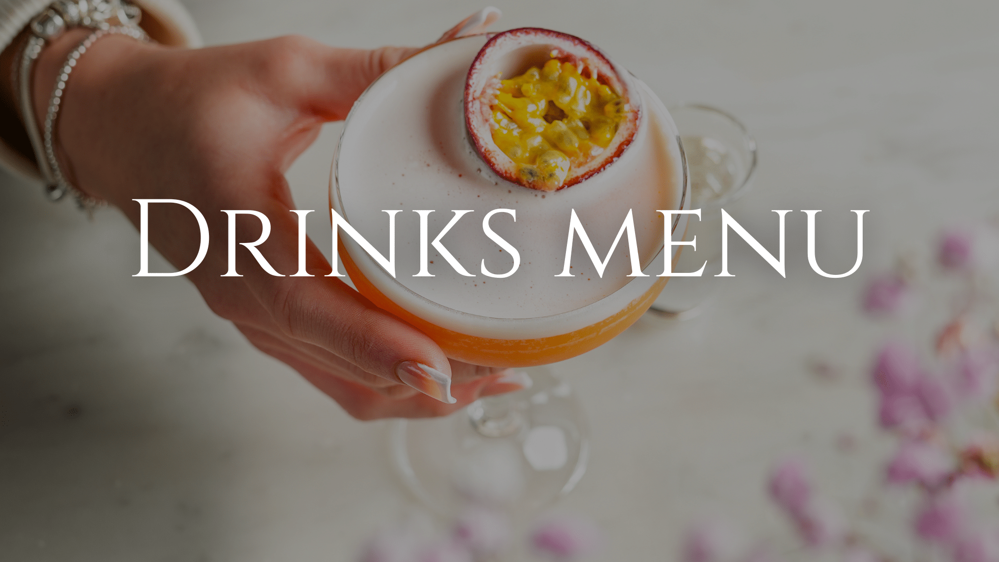 Menus | The Old Stables | Allerton Manor Golf Club